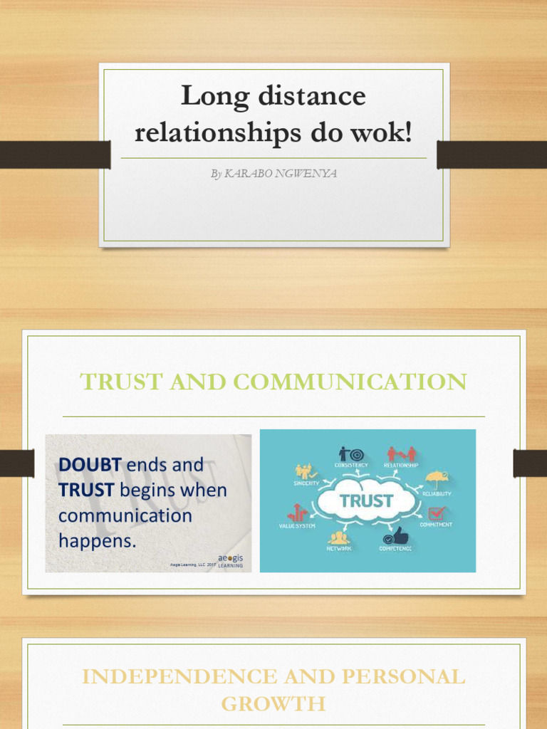 Long Distance Relationships Do Wok By Karabo Ngwenya Pdf