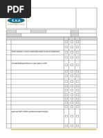 SAFA Ramp Inspection Checklist 2024 | PDF | Aviation | Aviation Safety