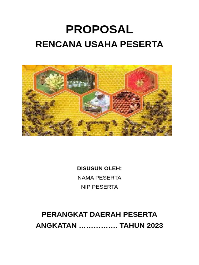 Proposal Kewirausahaan ASN 2023 | PDF
