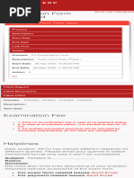 How To Fill Exam Form | PDF