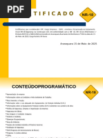 Modelo Certificado NR-18 | PDF