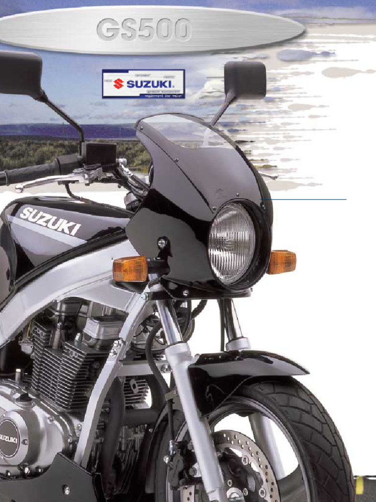 DFMC - Suzuki gs500 2000 Brochure | PDF | Car | Land Vehicles
