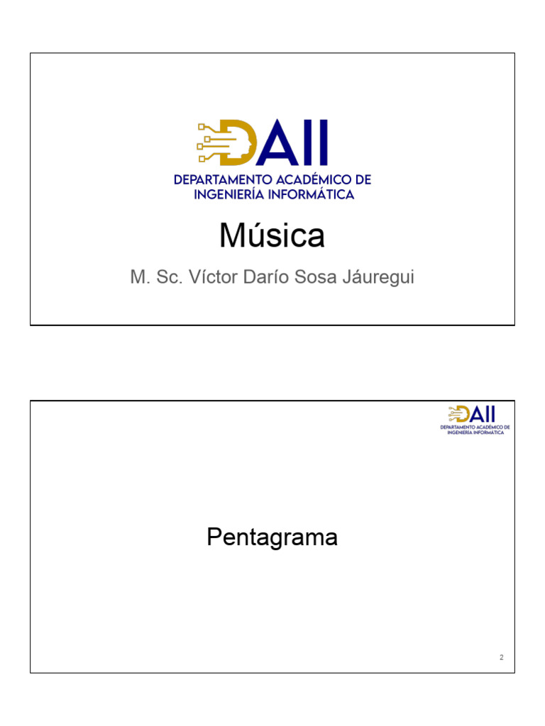 Estructura y Claves del Pentagrama | PDF | Clave | Elementos de la música