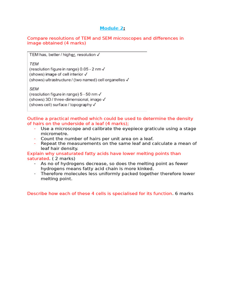 biology ocr alevel model questions and answers | PDF | Dna ...