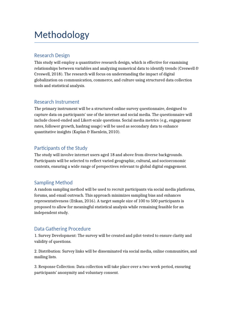 Quantitative Research Methodology | PDF | Survey Methodology | Statistics