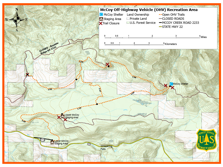 McCoy OHV Recreation Area Map | PDF