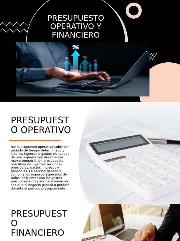 Exposicion Presupuesto Operativo y Financiero Grupo 1 (1) | PDF | Presupuesto | Business