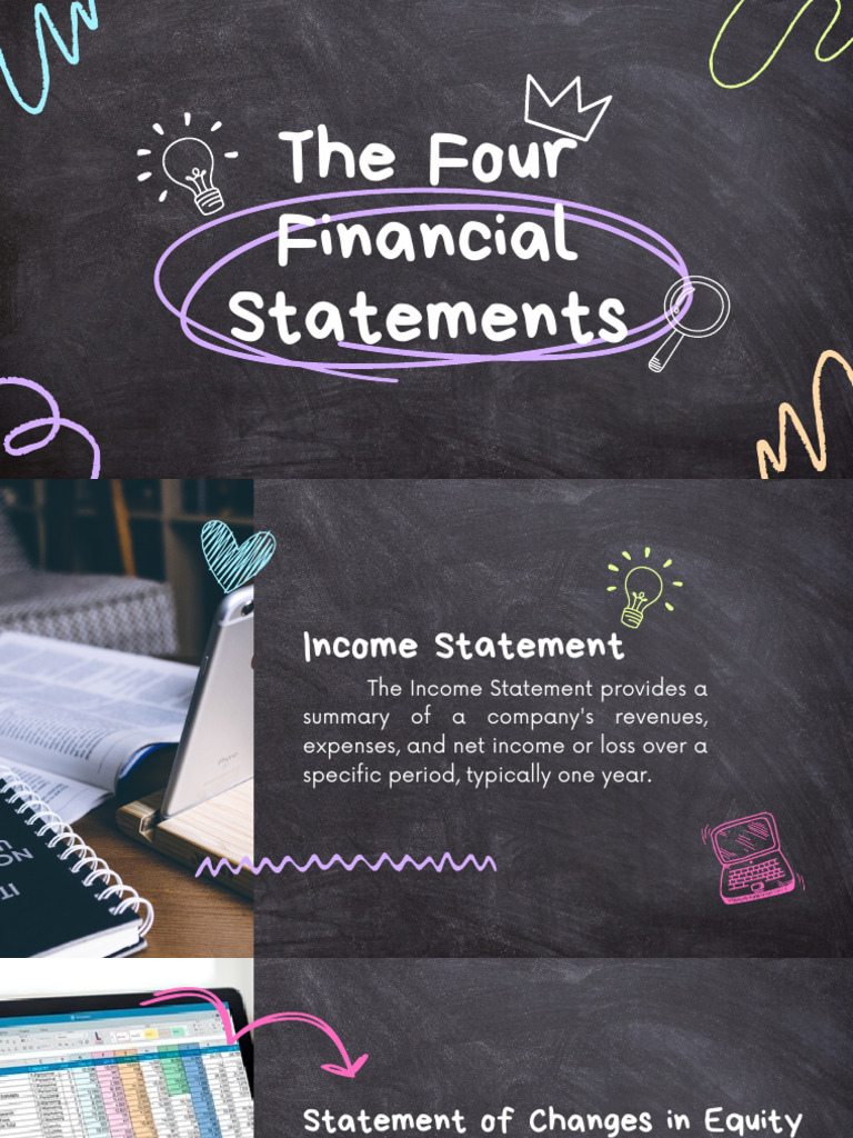 The-Four-Financial-Statements | PDF