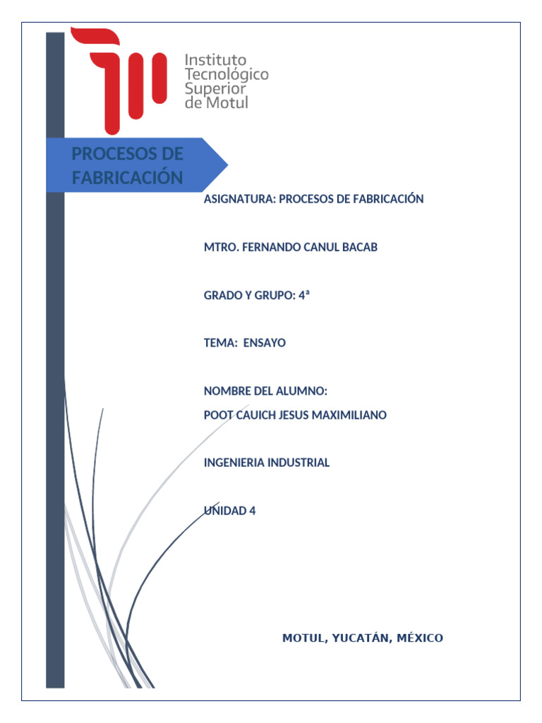 II U1 Ens Poot Cauich Jesus Maximiliano | PDF
