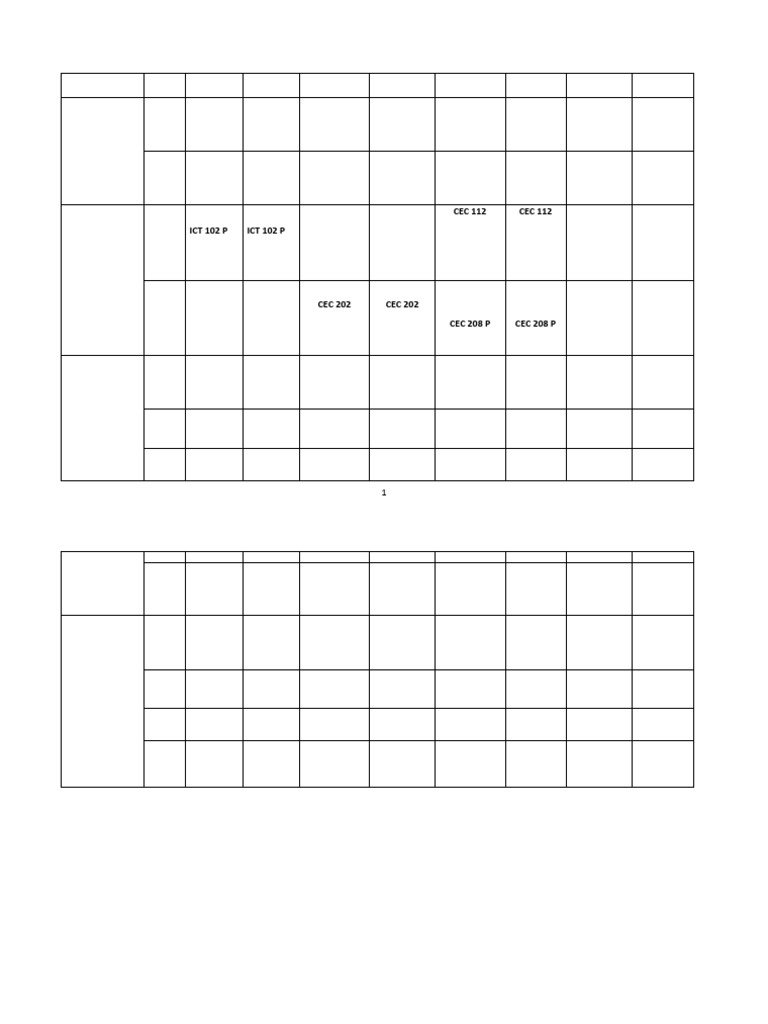 SOE Second Semester Lecture Time Table 2025 - 084206 | PDF