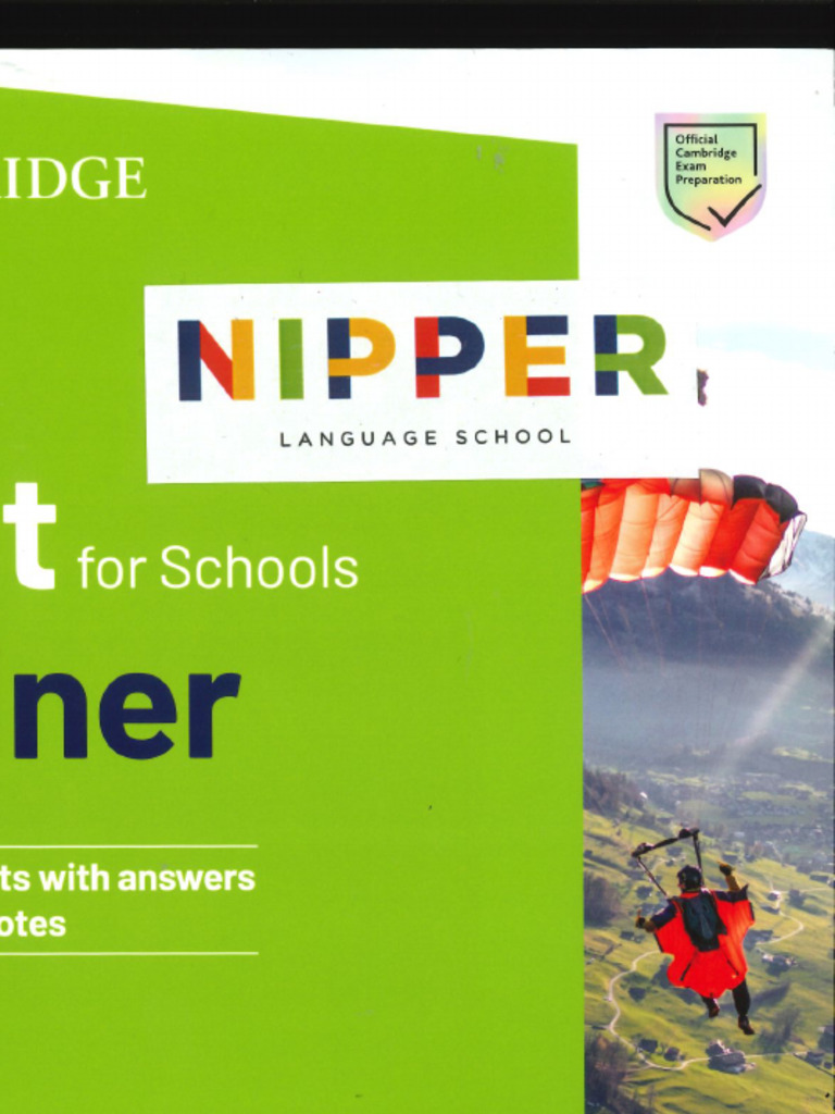 B2 First For School Trainer 3-1 | PDF