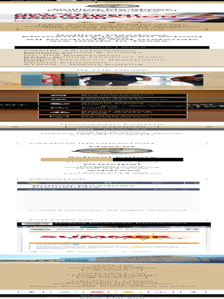 Rolling Meadows Elementary School Homepage | PDF