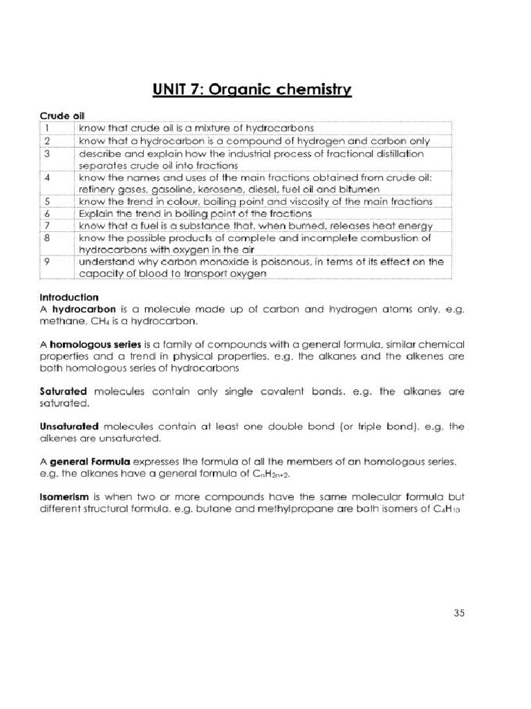 Chem Unit 7 Notes | PDF