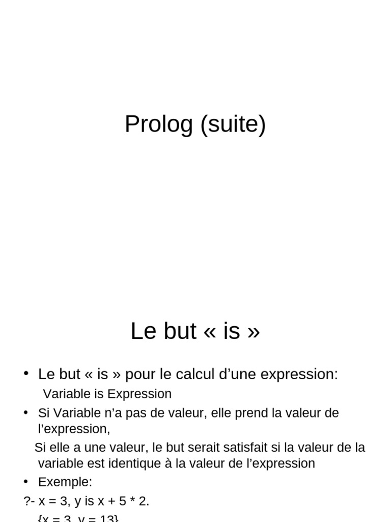 Prolog 4 | PDF | Génie logiciel | Informatique