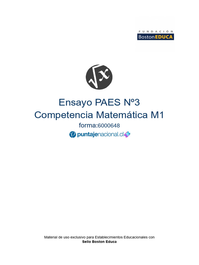 Ensayo N°3 - Mate1 - 6000648 | PDF | Triángulo