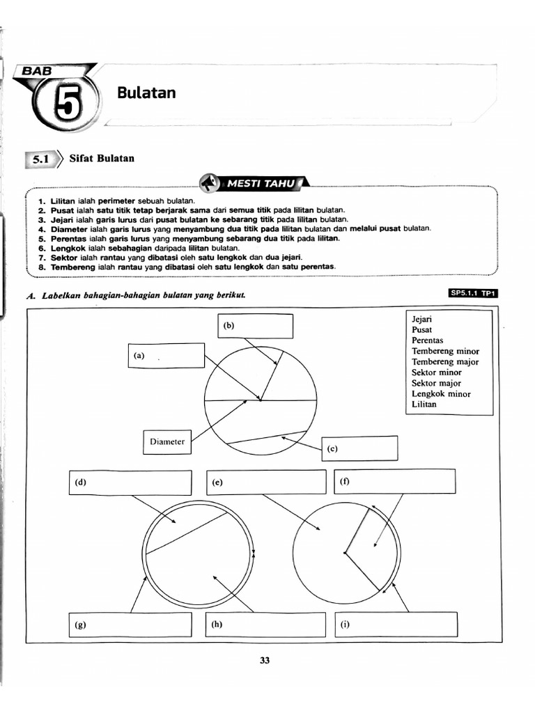 Spmu Bab 5 Bulatan | PDF