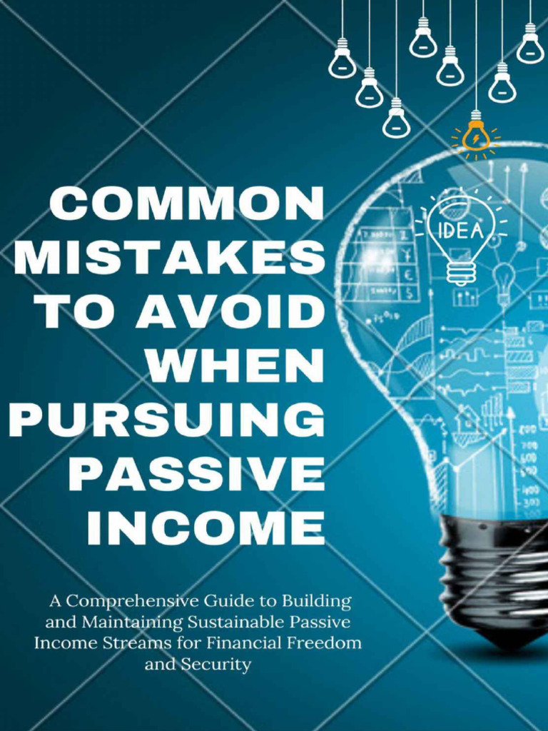 Common Mistakes to Avoid When Pursuing Passive Income (CLAY THOMPSON) (Z-Library) | PDF ...