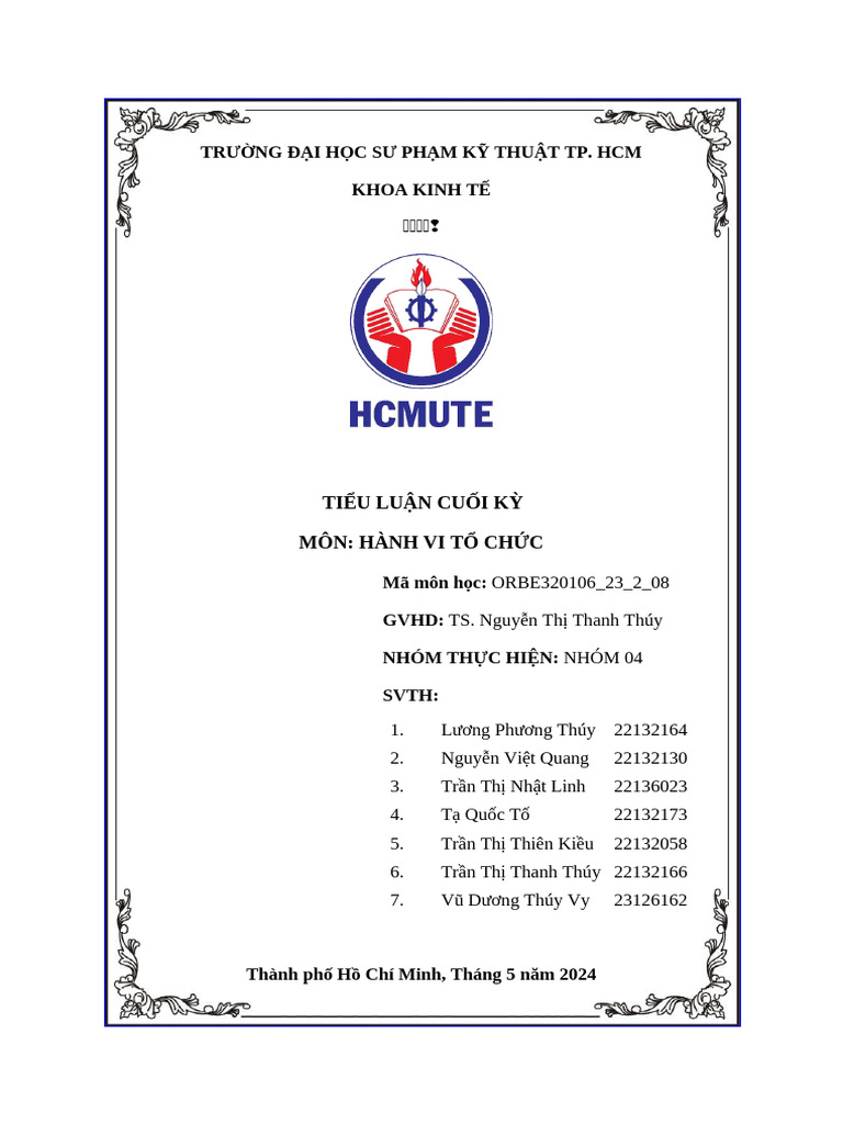 TLCK - Nhóm 4 | PDF