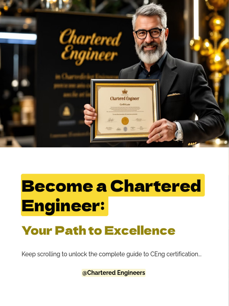 Become A Chartered Engineer | PDF