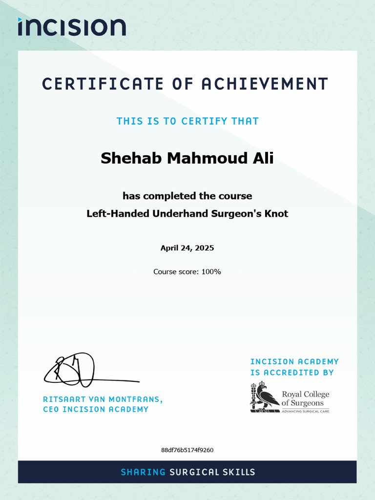 Surgeons Knot One Hand Left Underhand 88df76b5174f9260 | PDF