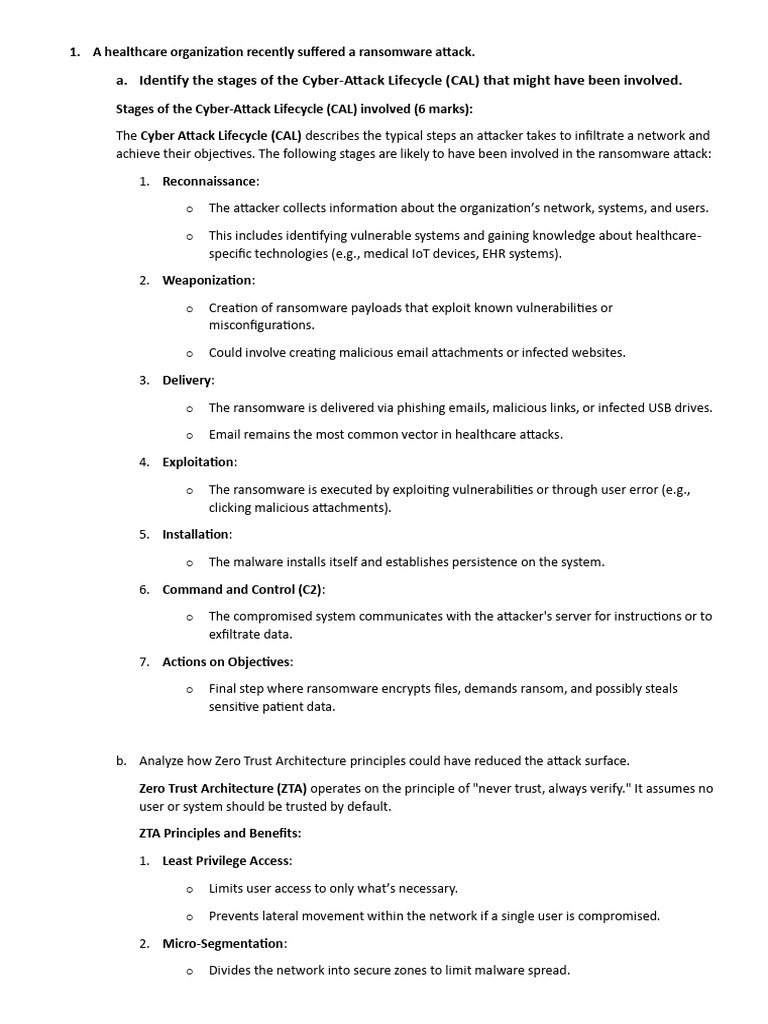 Cyber Security important topics | PDF | Ransomware | Malware