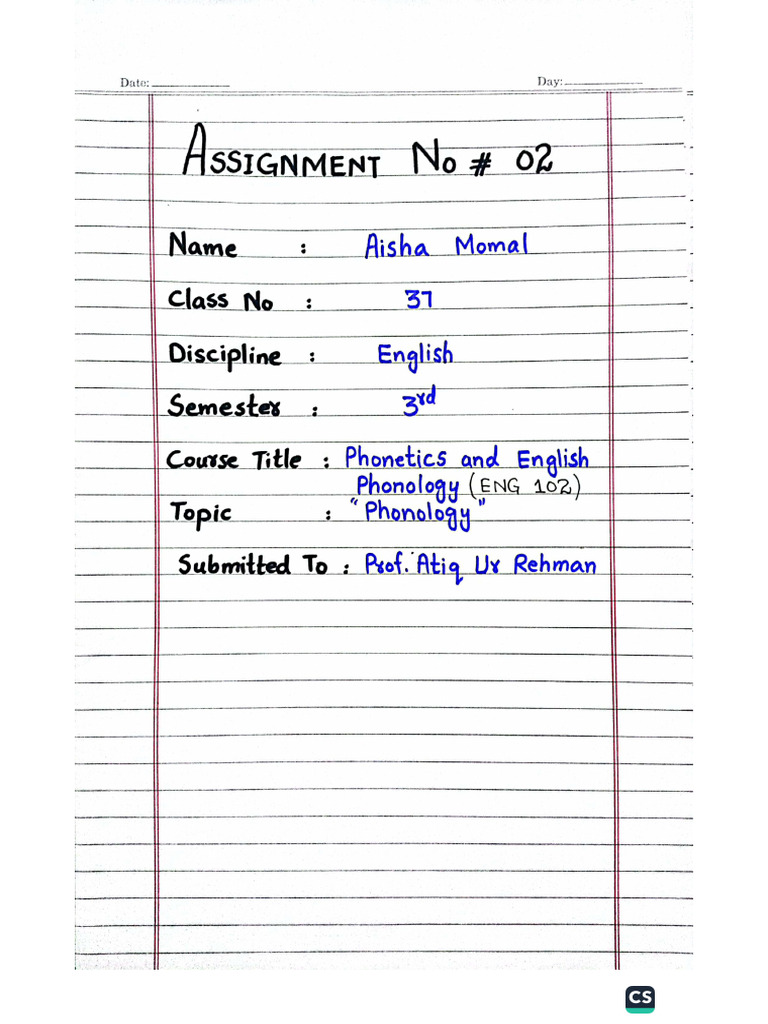 Phonology and It's Types | PDF