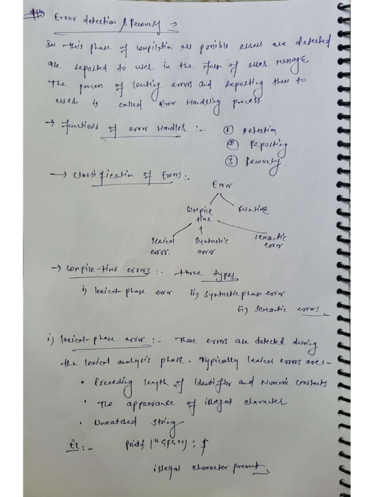Ics Unit 4 Error Part 1 | PDF