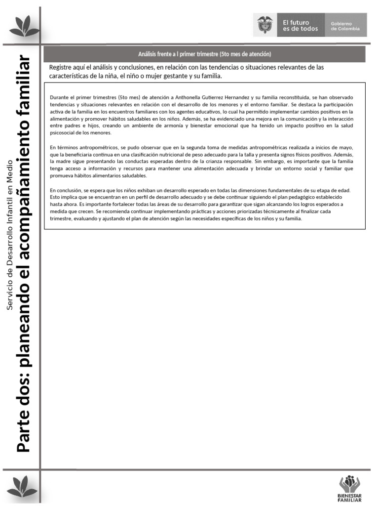 Anthonella Gutierrez | PDF | Desarrollo infantil | Ciencias del comportamiento