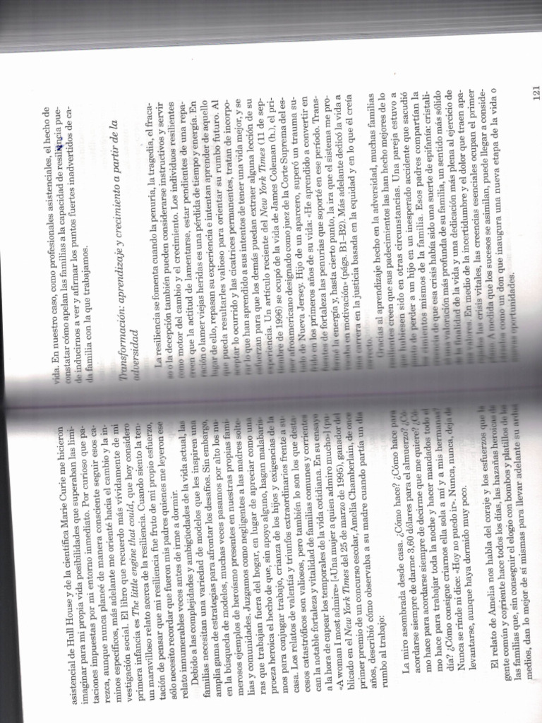 2A PARTE Froma Walsh Resiliencia Familiar | PDF