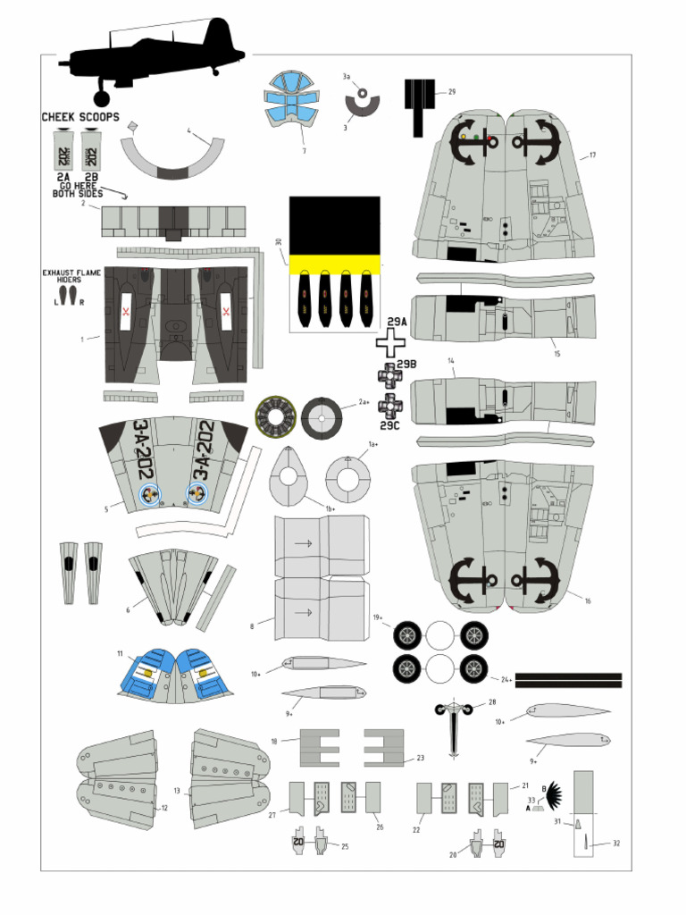 119 - Vought F4U-5 Armada Argentina-1A | PDF