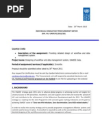 UNICEF Financial Bid Template for Consultants | PDF