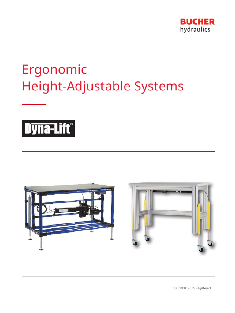 Ergonomic Height-Adjustable Systems | PDF | Extrusion | Mechanical ...