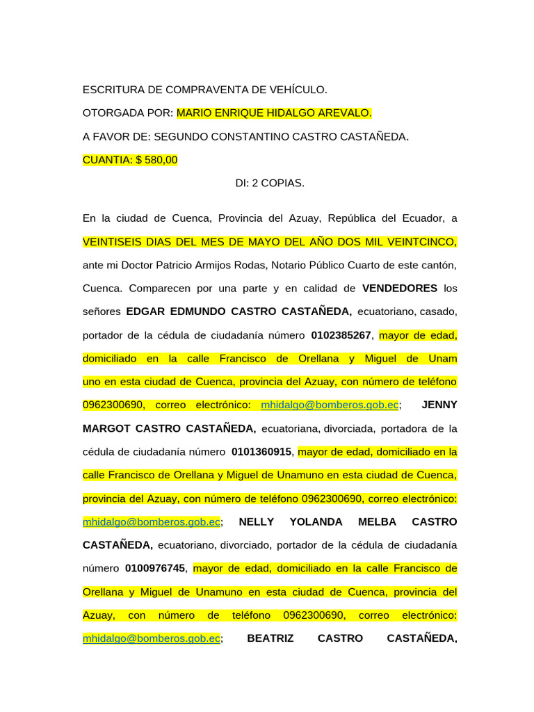 Segundo Constantino Castro Castañeda | PDF