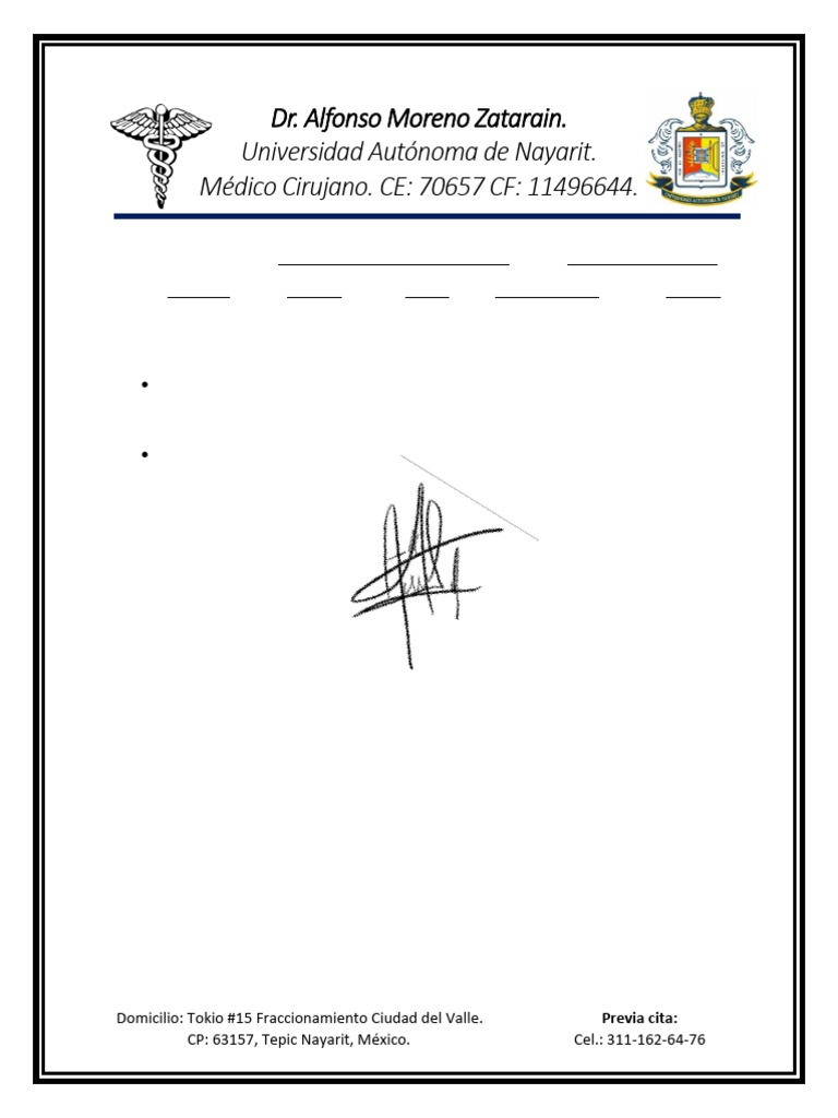 Receta Lesly Castillo | PDF