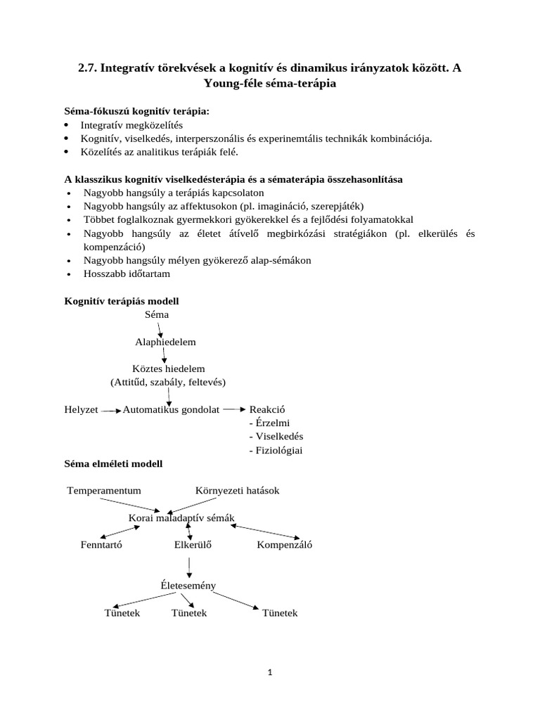 Integratív Törekvések | PDF