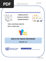 Grade 11 Electric Circuits Exam Guide | PDF | Manufactured Goods ...