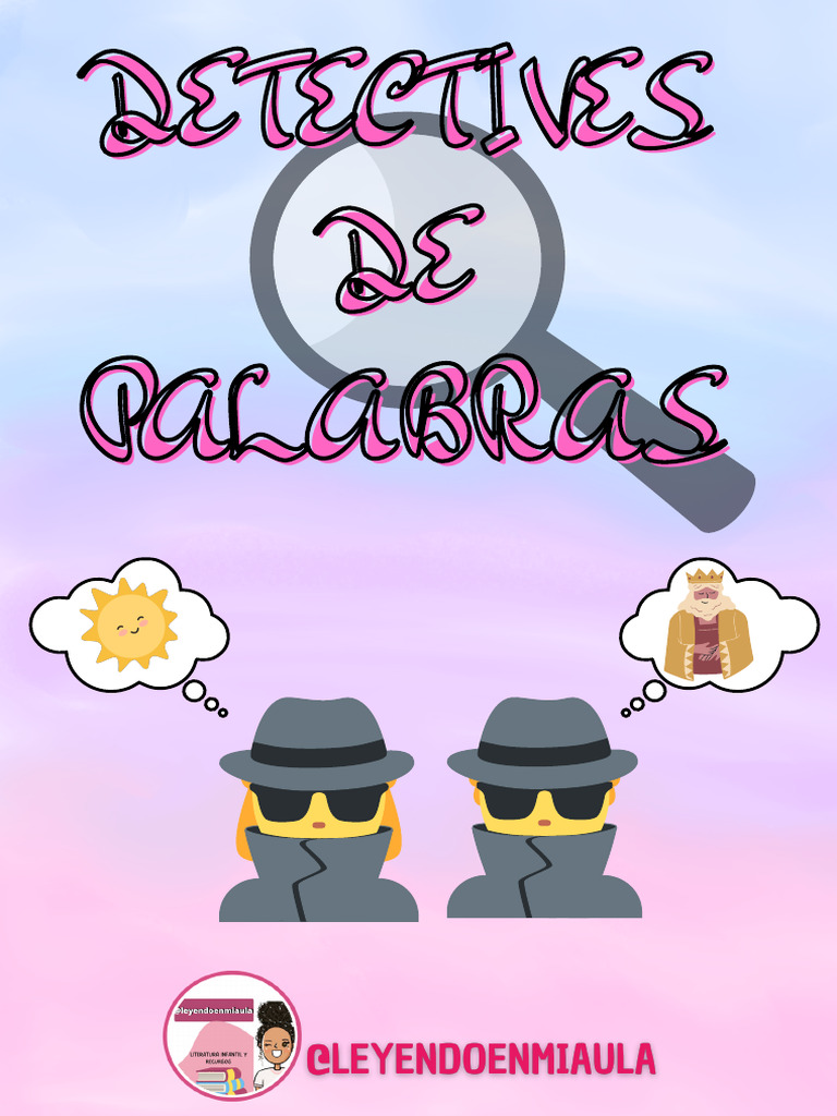 Detectives de Palabras: Actividades PDF | PDF