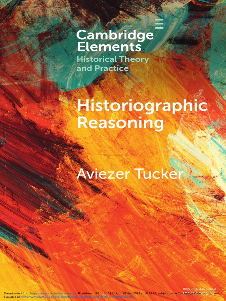 Historiographic Reasoning | PDF | Knowledge | Reason
