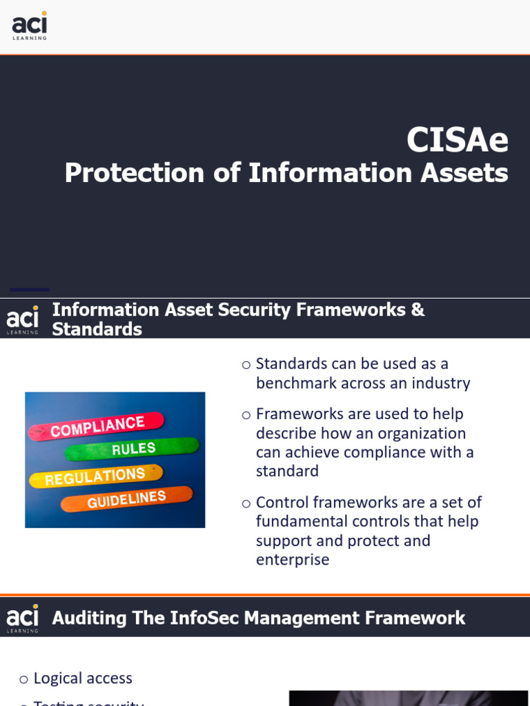 Protection of Information Assets | PDF | Computer Network | Computer ...