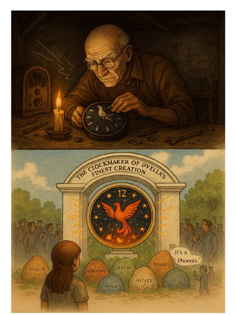 Clockmaker of Dvellia Illustrated Story | PDF