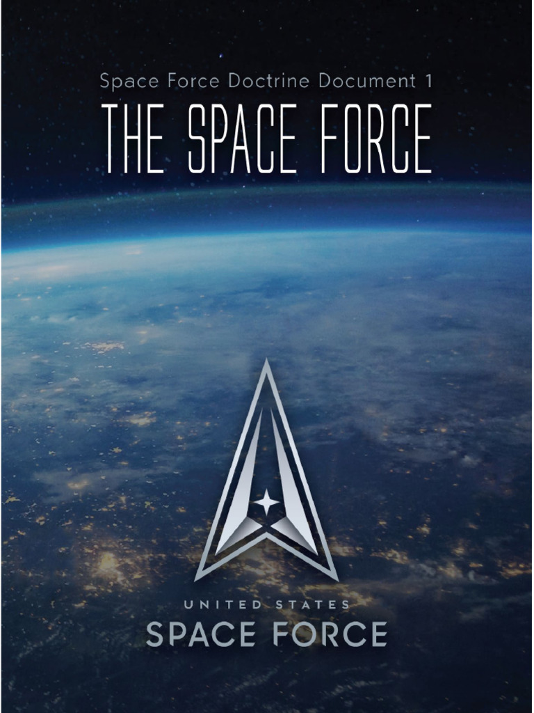 Space Force Doctrine Document 1 FINAL - 4apr25 | PDF | Outer Space | Orbit