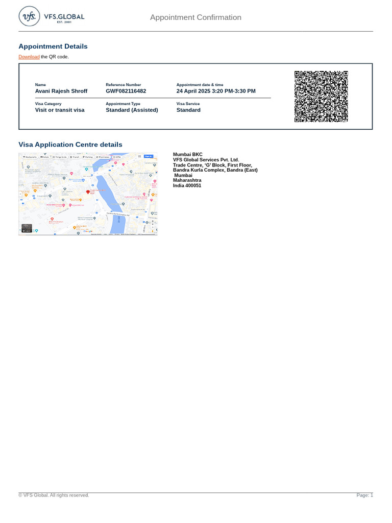 GWF082116482 AppointmentLetter | PDF | Travel Visa | Passport