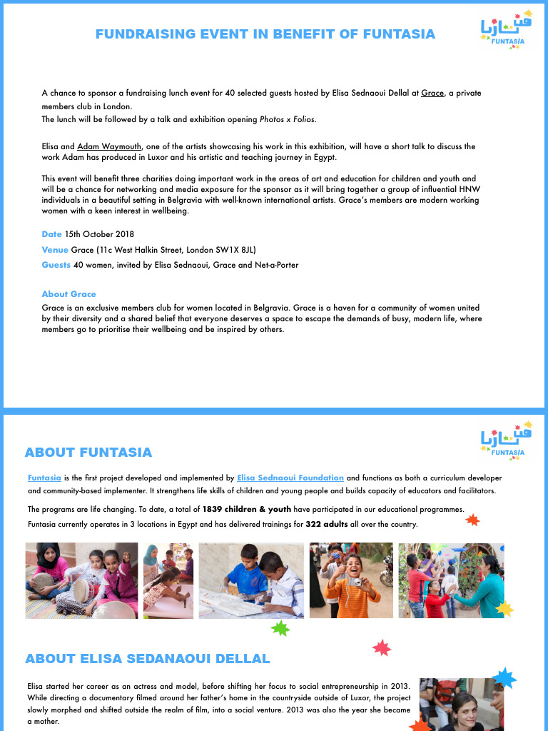 Fundraising Event Oct 2018-2 | PDF