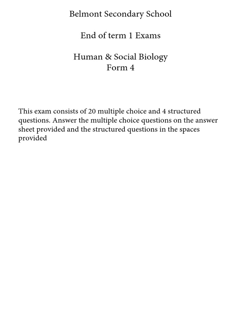 Form 4 HSB (25 copies) | PDF | Cell (Biology) | Body Mass Index