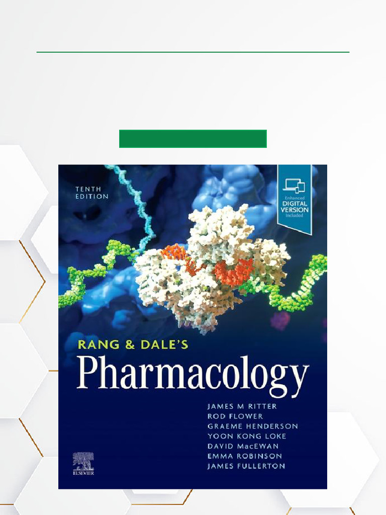 Download Rang & Dale's Pharmacology 10th Edition | PDF