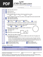 SLUMS Exam Guide for Cognitive Health | PDF