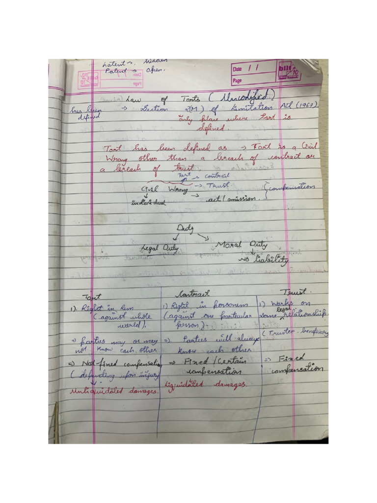 Legal Notes | PDF