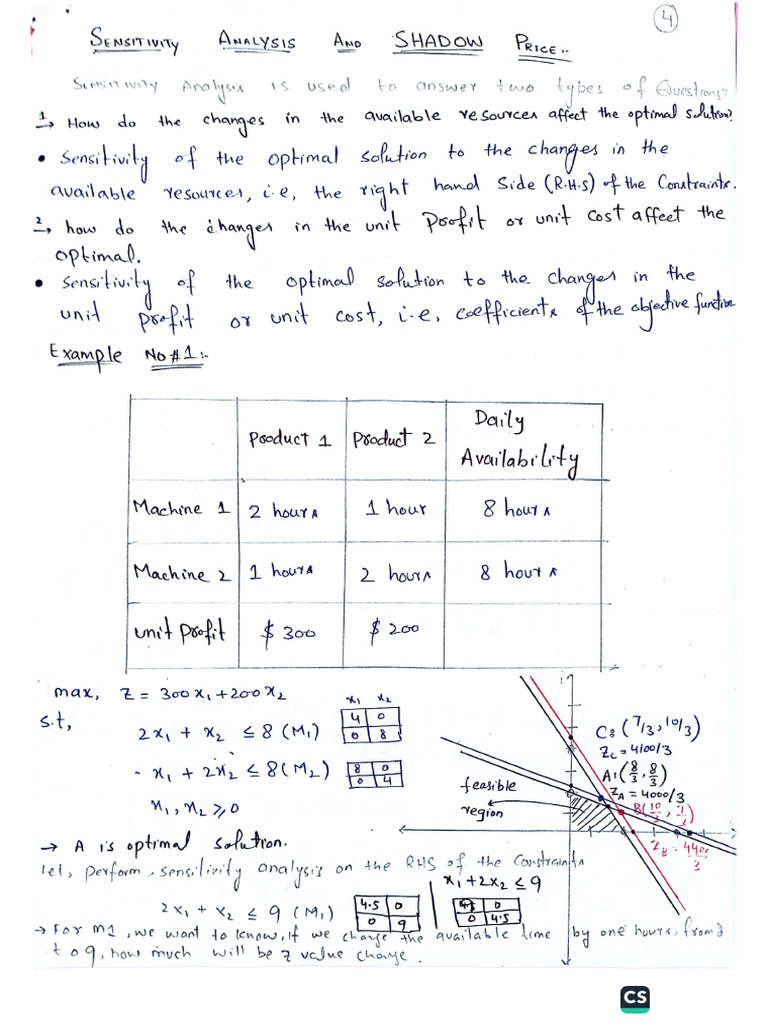 Sensitivity Analysis | PDF