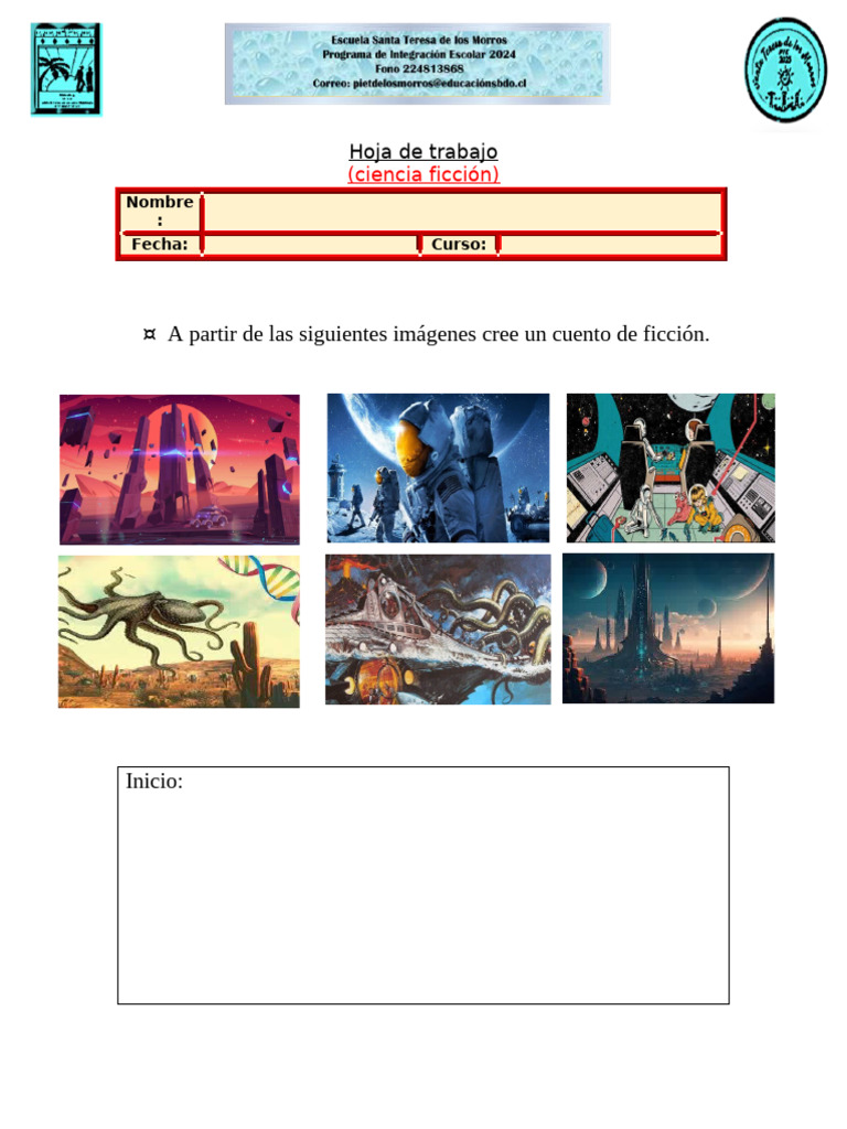 Crear Un Texto de Ficción | PDF