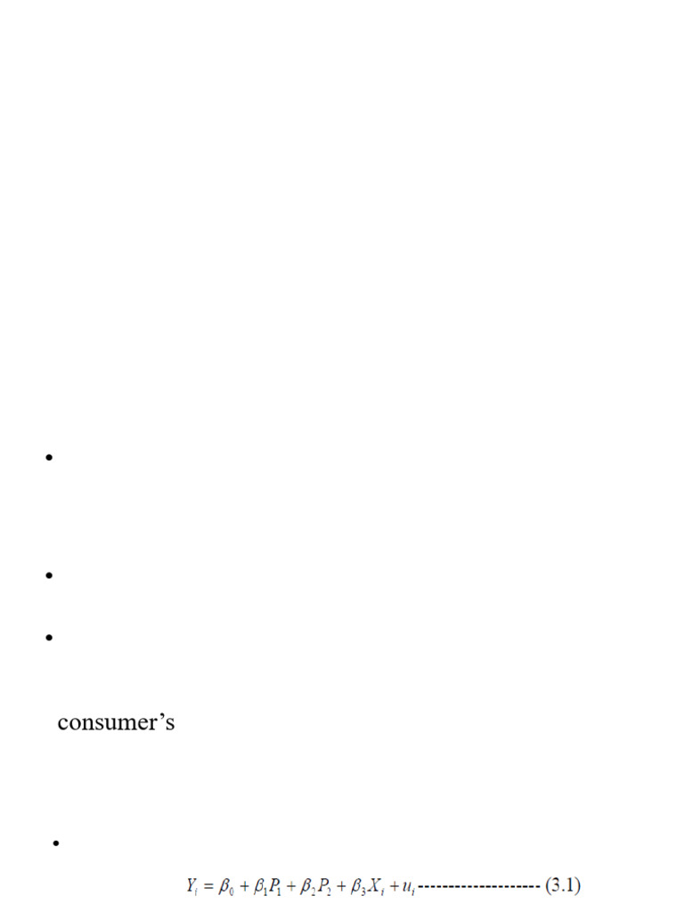 2022 Econometrics Chapter Three | PDF | Regression Analysis | Coefficient Of Determination